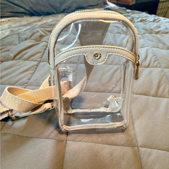 LC Lauren Conrad | Bags | Lc Lauren Conrad White Crossbody Bag With ...
